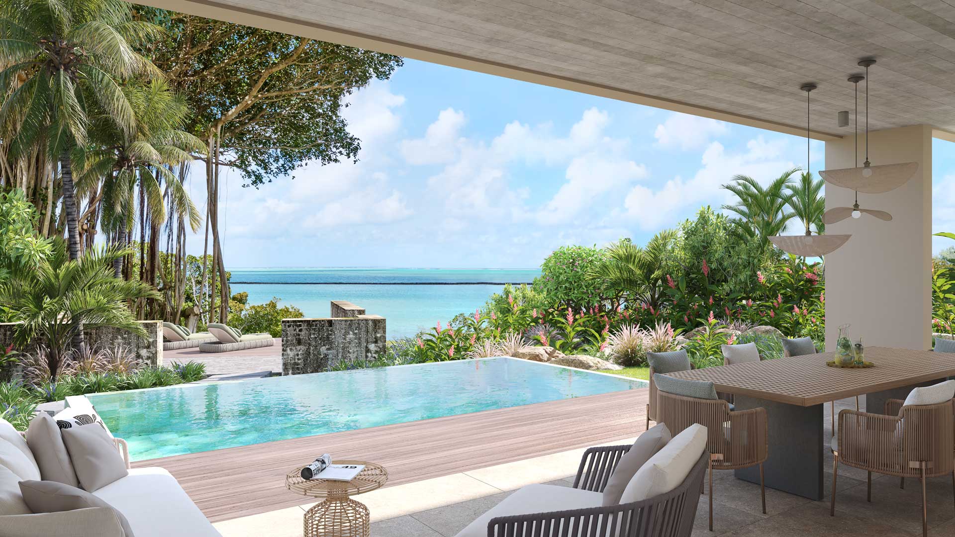 CELIMAR Azuri - Villa and penthouse with sea view Mauritius