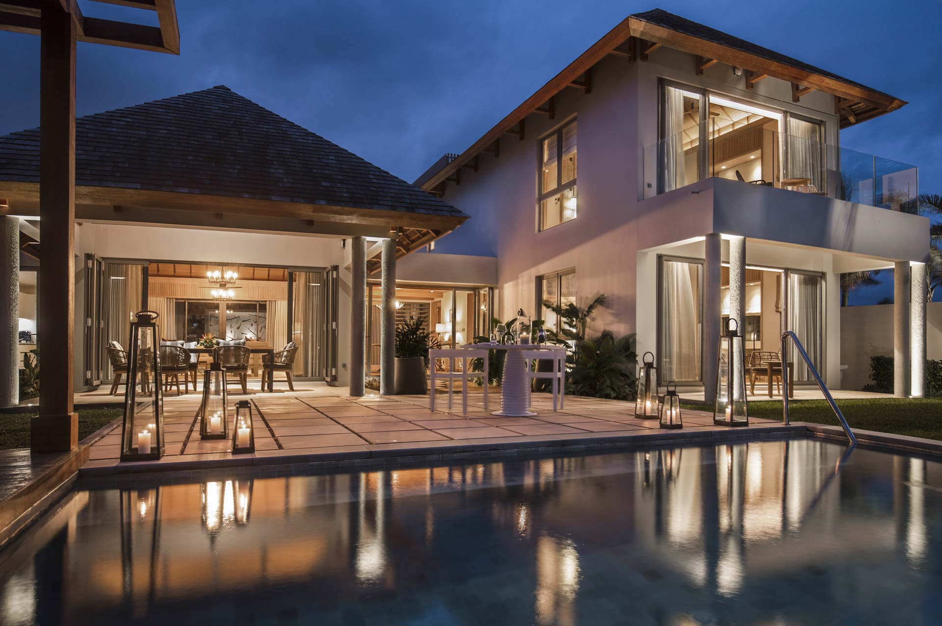 Luxury 4-bedroom villas with private pool, sea view Mauritius
